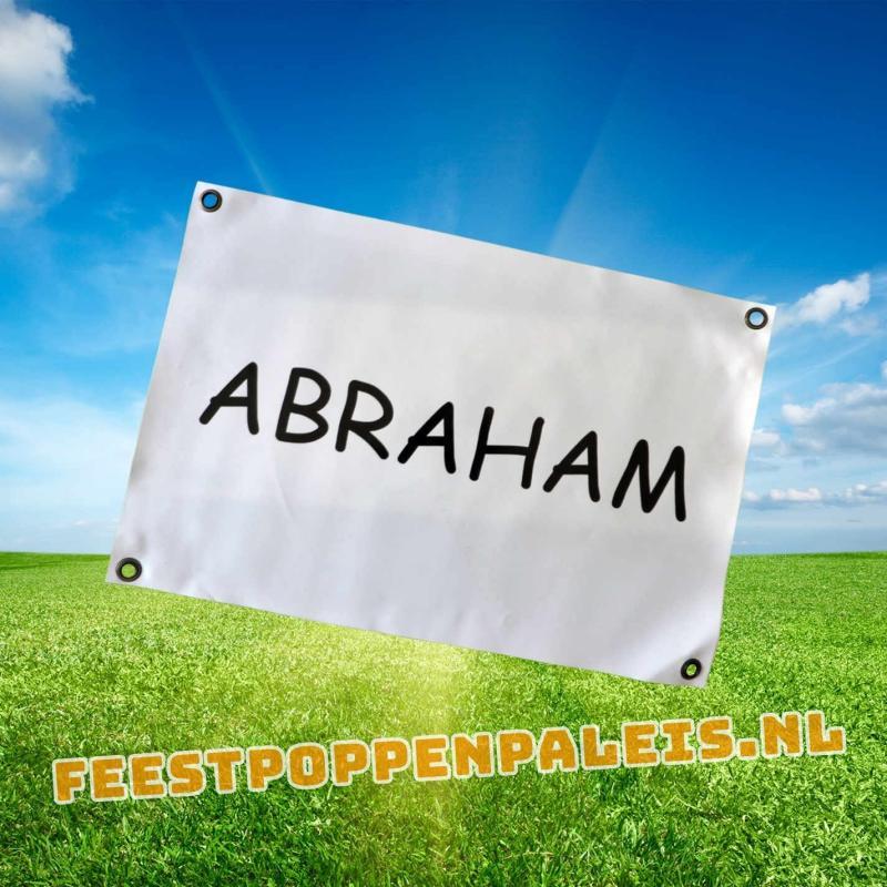 Banner Abraham ~ Feestpoppenpaleis.nl